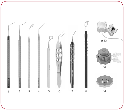 Endothelial Keratoplasty Instruments Set